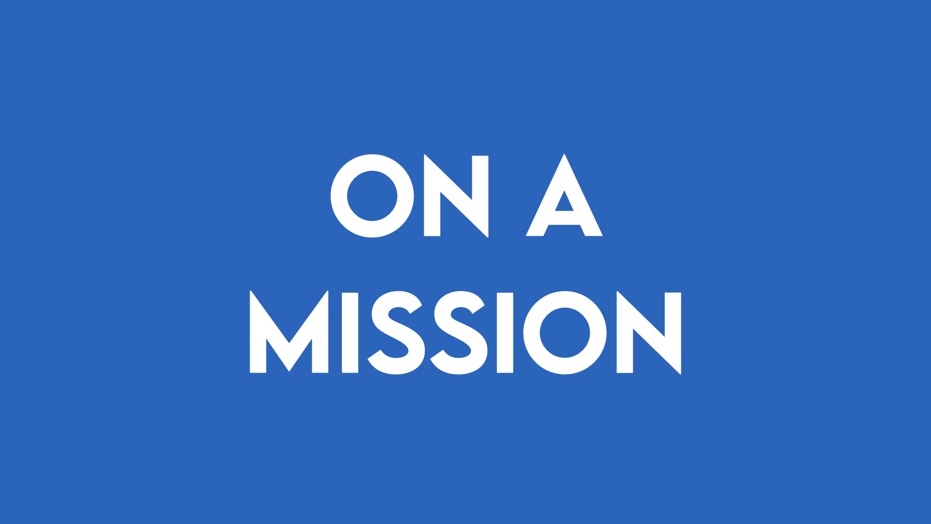On A Mission (October) | Sanctuary First